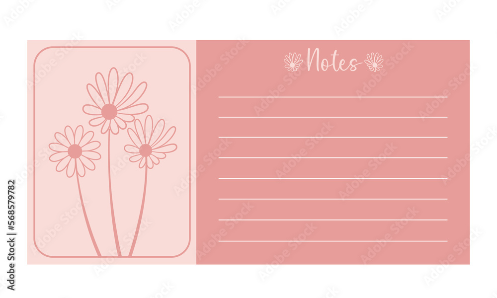 Cute memo template. Cute note template with stripes and cute bear for ...