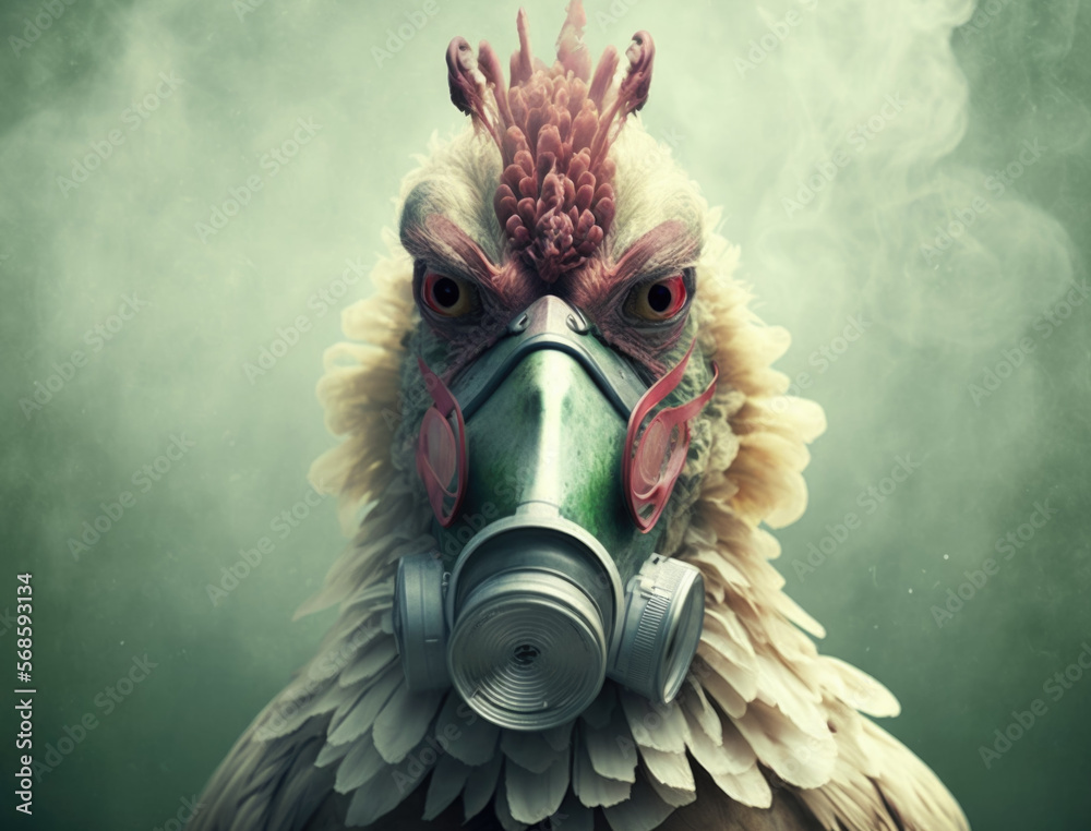 Female veterinarian in blue gloves and uniform makes injection of ...