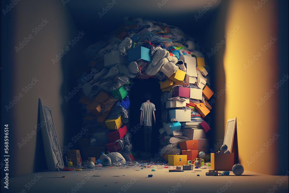 hoarding a type of mental disorder. A bunch of unnecessary things in ...