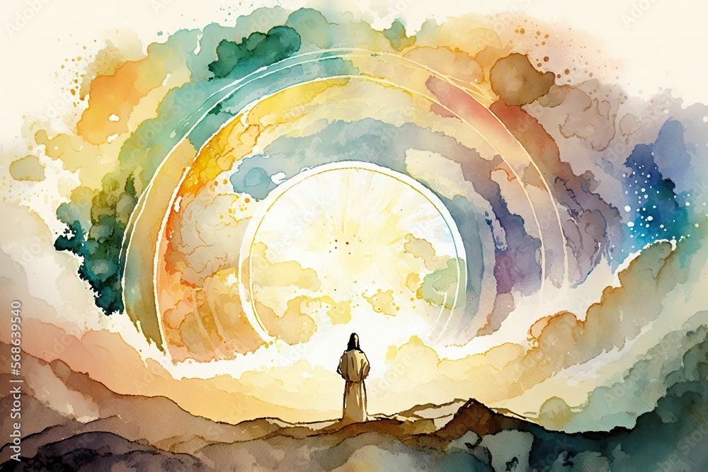 Heaven god Holy Church bethlehem illustration landscape art pathway ...