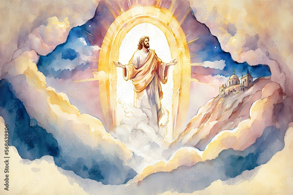 Heaven god Holy Church bethlehem illustration landscape art pathway ...