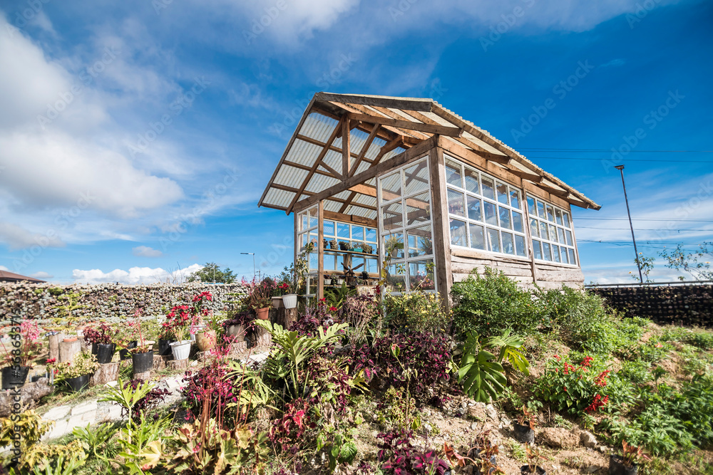 Atok, Benguet, Philippines - Inside Tayao Gardens, a tourist attraction ...