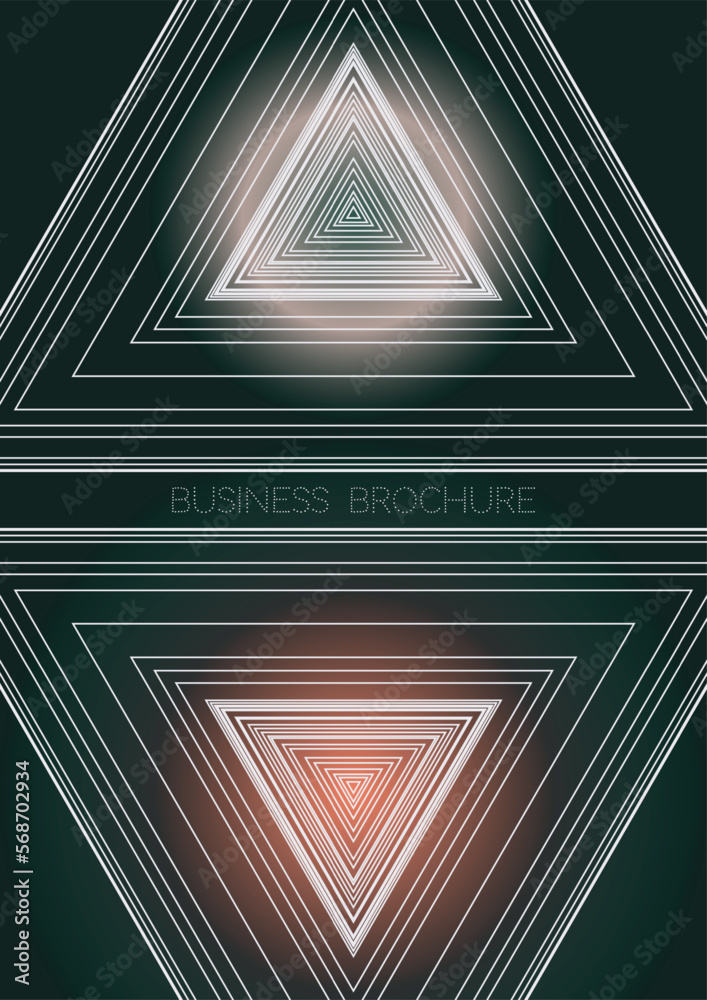 Minimal Minimal Geometric Vector Poster Design with Lines and Gradient ...