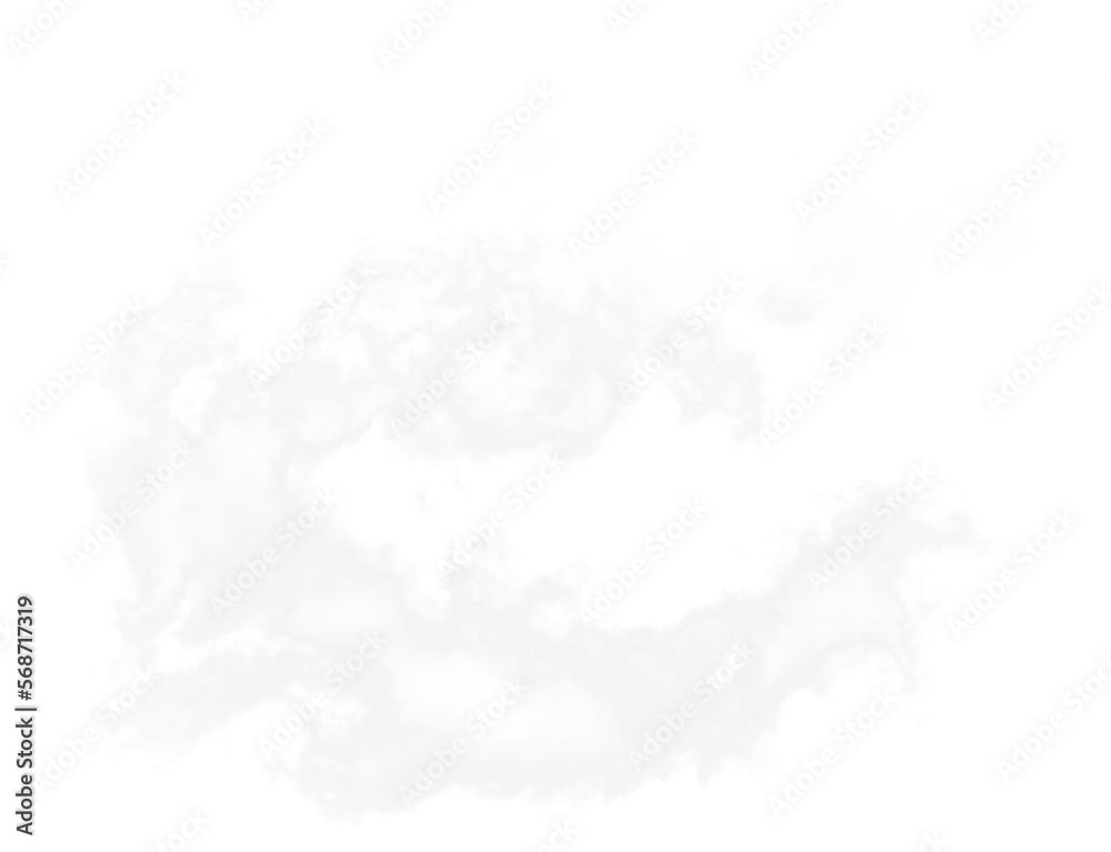 Isolated PNG cutout of a cloud on a transparent background, ideal for ...