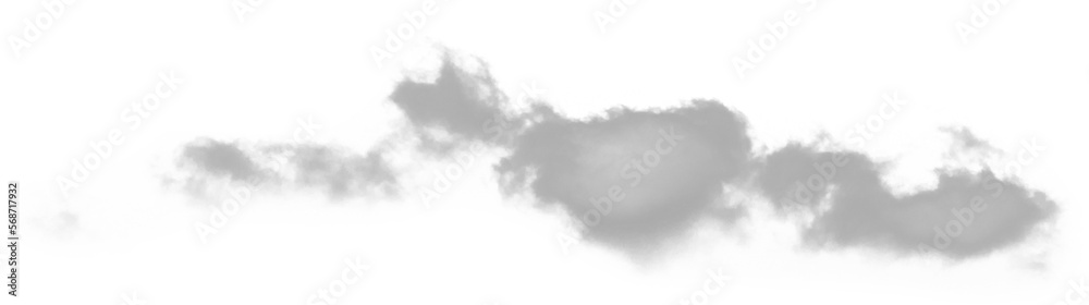 Isolated PNG cutout of a cloud on a transparent background, ideal for ...