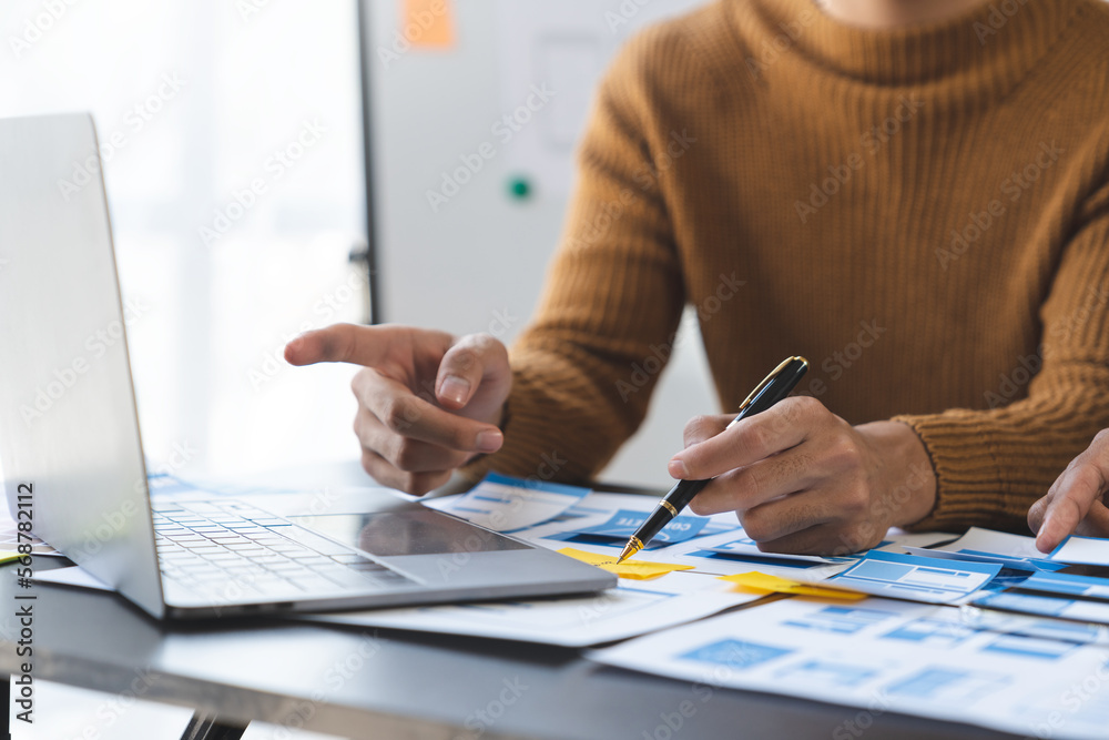 Creative Web, Graphic Designer, Tester team planning website ui xi app ...