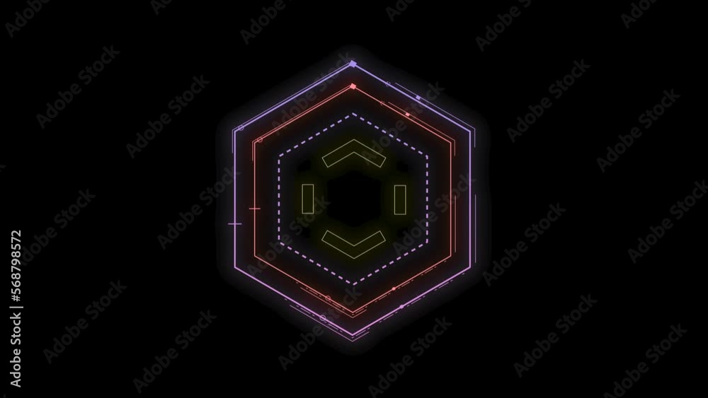 PNG Alpha.Circle HUD technological futuristic elements.Sci Fi circle ...