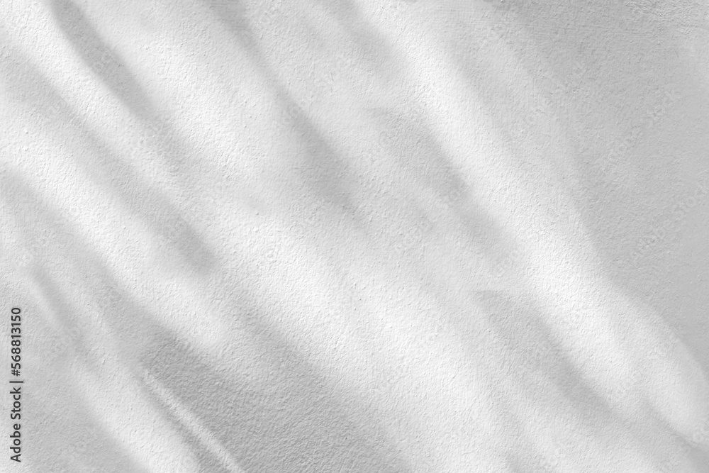 Light and shadow of leaf abstract grey background. Natural shadows and ...