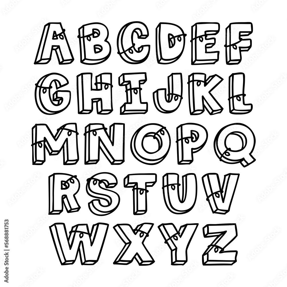 Lights English Alphabets on Transparent Background Stock Illustration ...