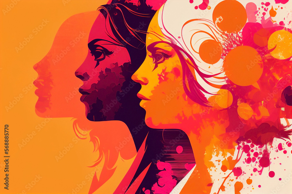 Women rights day Wallpapers: feminism and Artistic abstract women ...