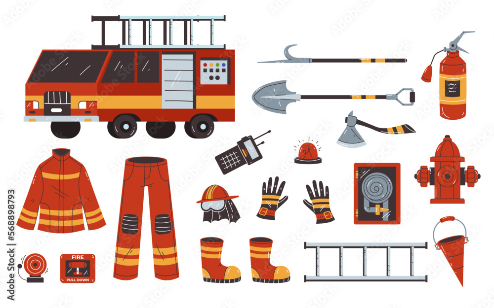 Firefighter Equipment And Tools
