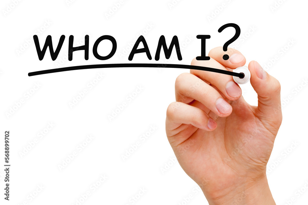 Who Am I Personal Identity Question Concept Stock 写真 | Adobe Stock