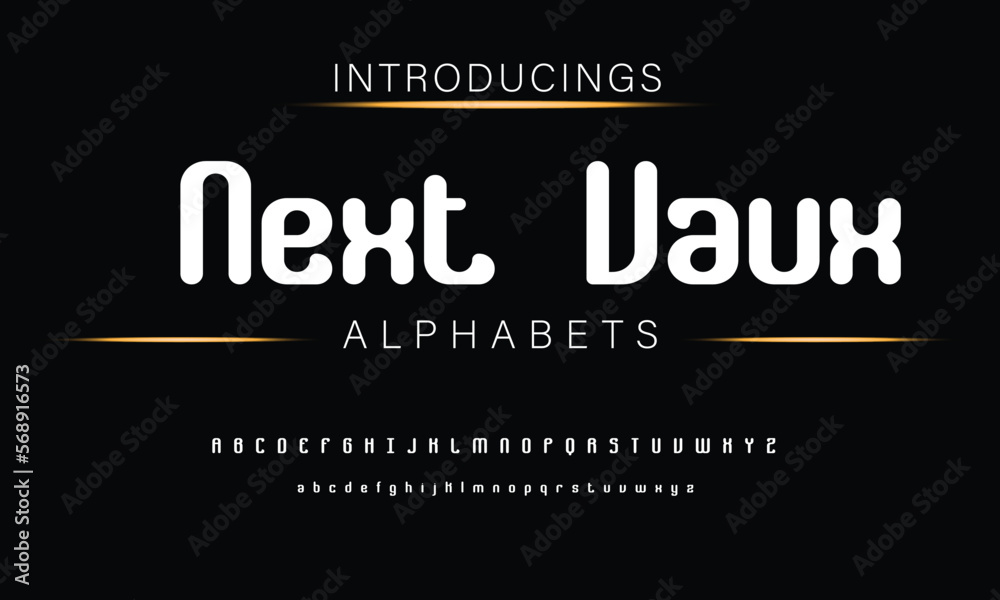 Vetor de Neon futuristic font, luminous blue and pink uppercase and ...