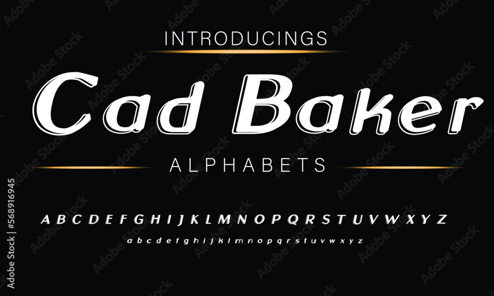 Vecteur Stock Neon futuristic font, luminous blue and pink uppercase ...