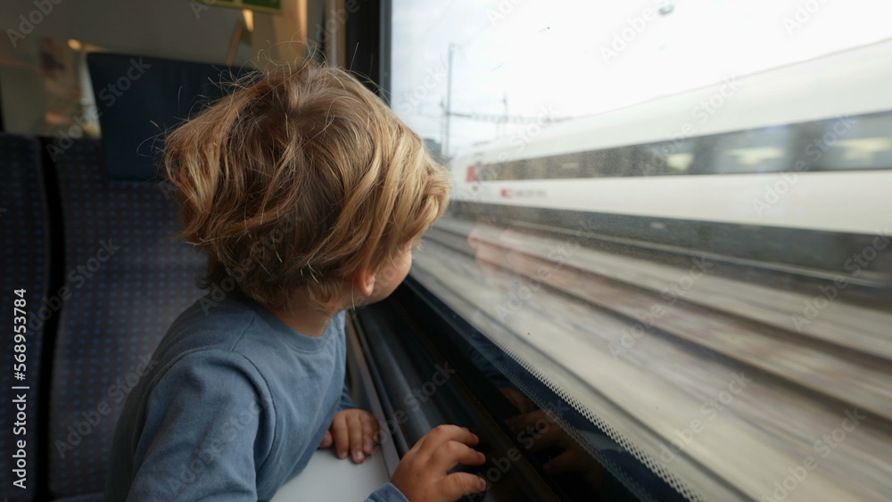 Waving Bye From A Train