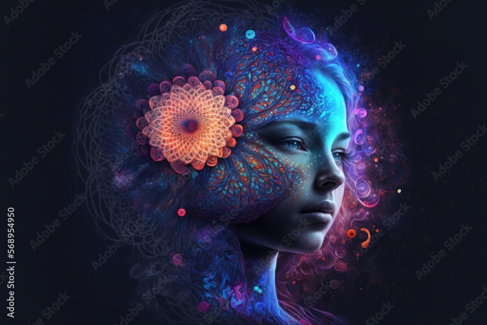 Portait of a Young Girl, yet her eyes show her Wisdom. She is ...