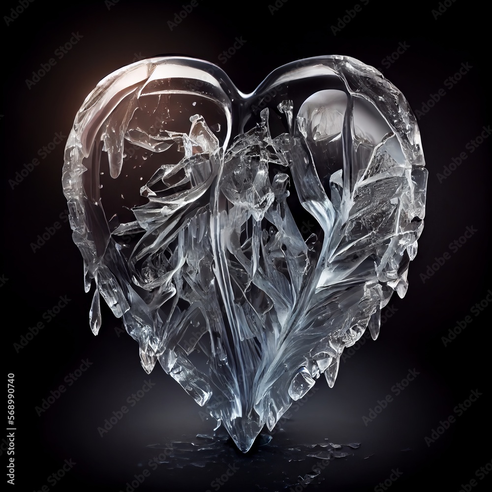 Frozen Black Heart