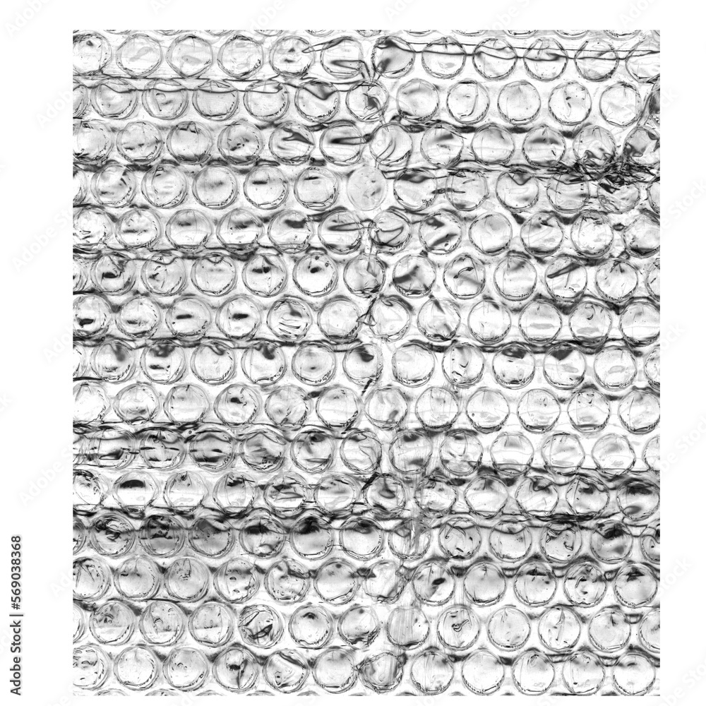 Seamless plastic air bubble wrap packing material. Royalty high-quality ...