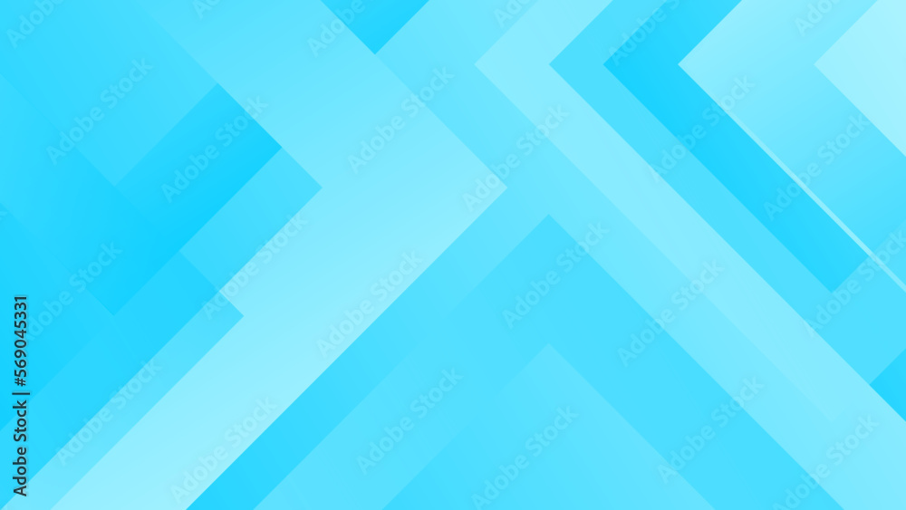 Rectangles shape of different sizes and shades of blue. Simple ...