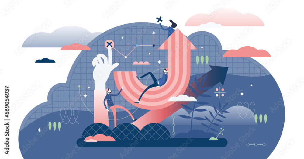 Trends illustration, transparent background. Overall stylish banner in ...