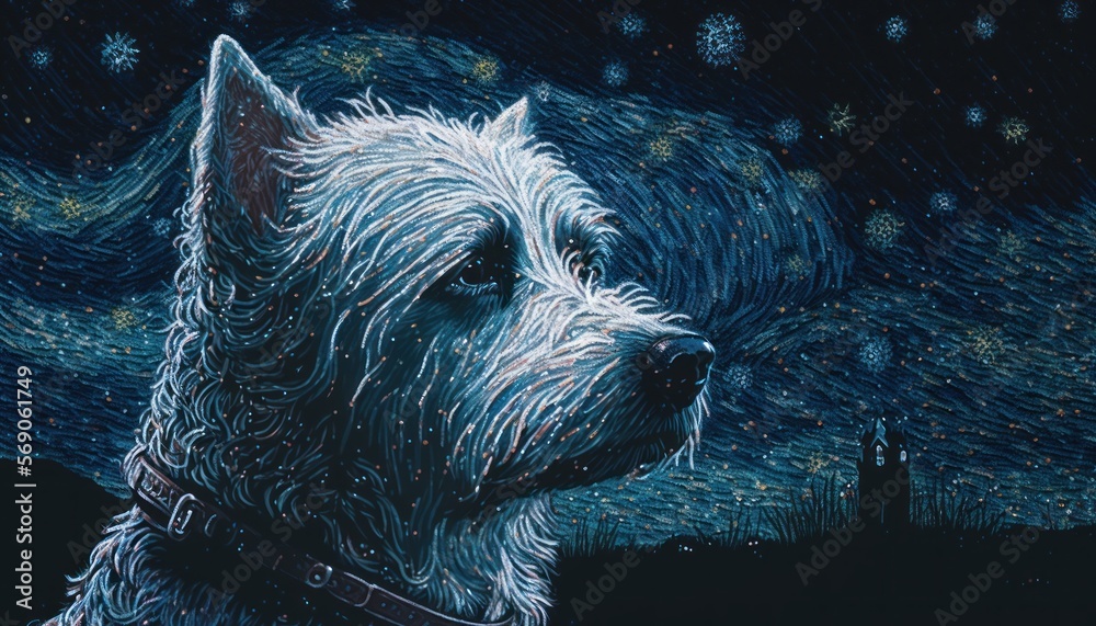 Creative 4k high resolution wallpaper art of a dog inspired by game ...