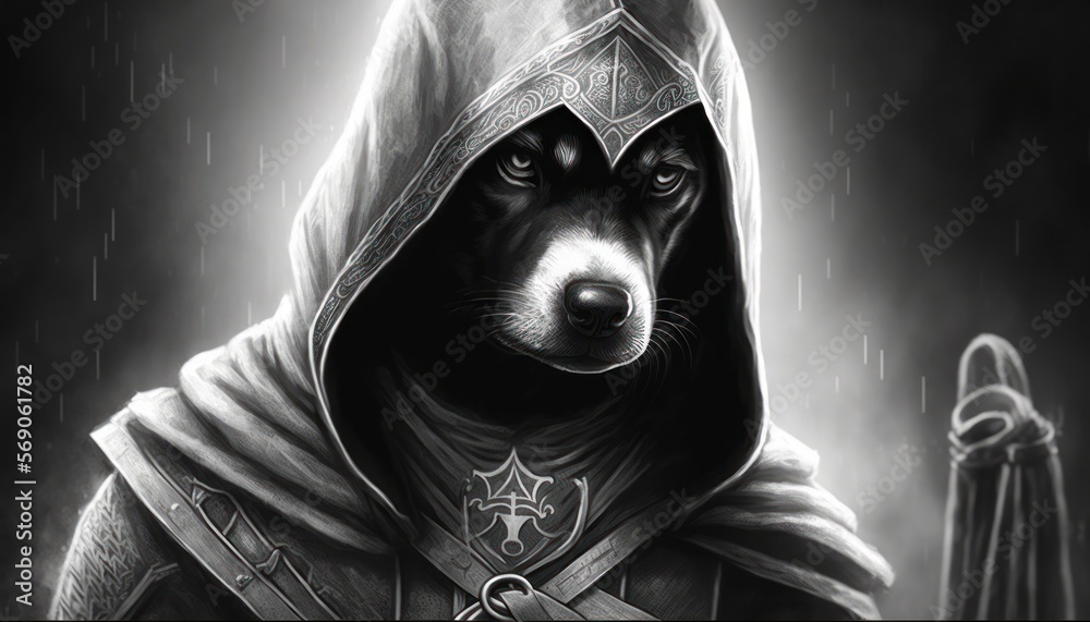 Creative 4k high resolution wallpaper art of a dog inspired by game ...