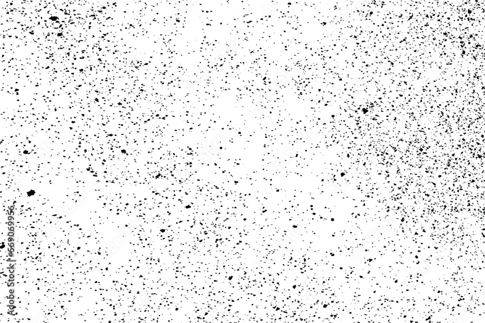 Vetor de Distressed grain texture vector on a white background. Dust ...