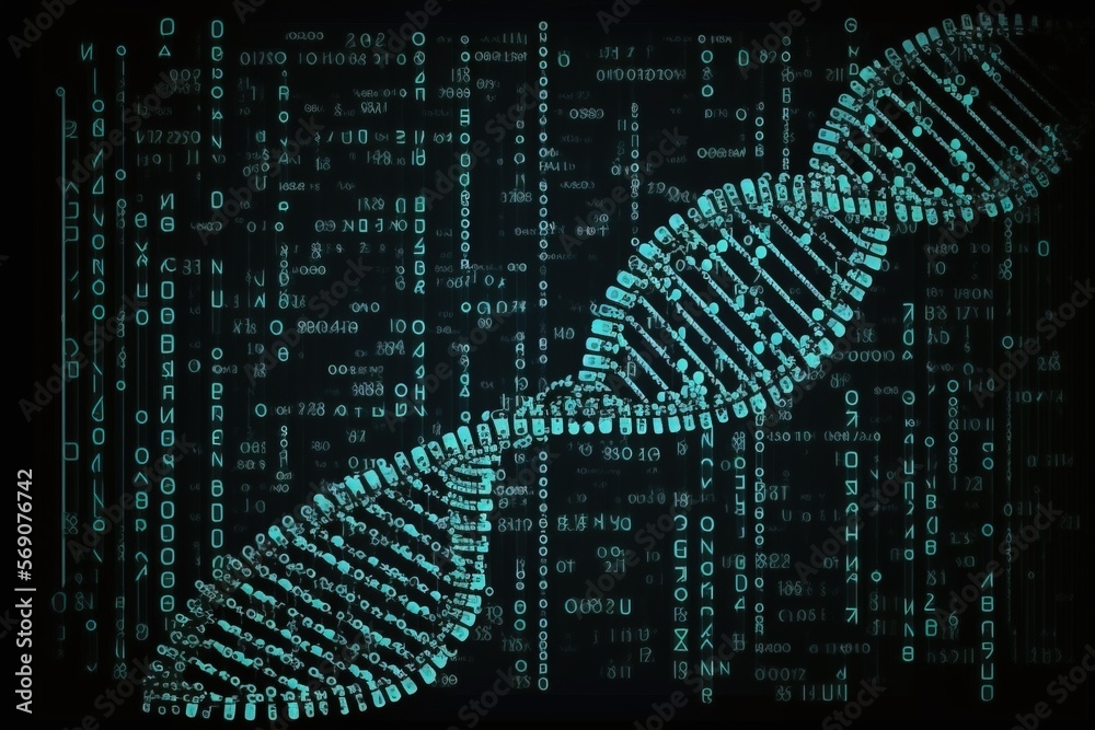 DNA sequencing background. Technological innovations in the field of ...