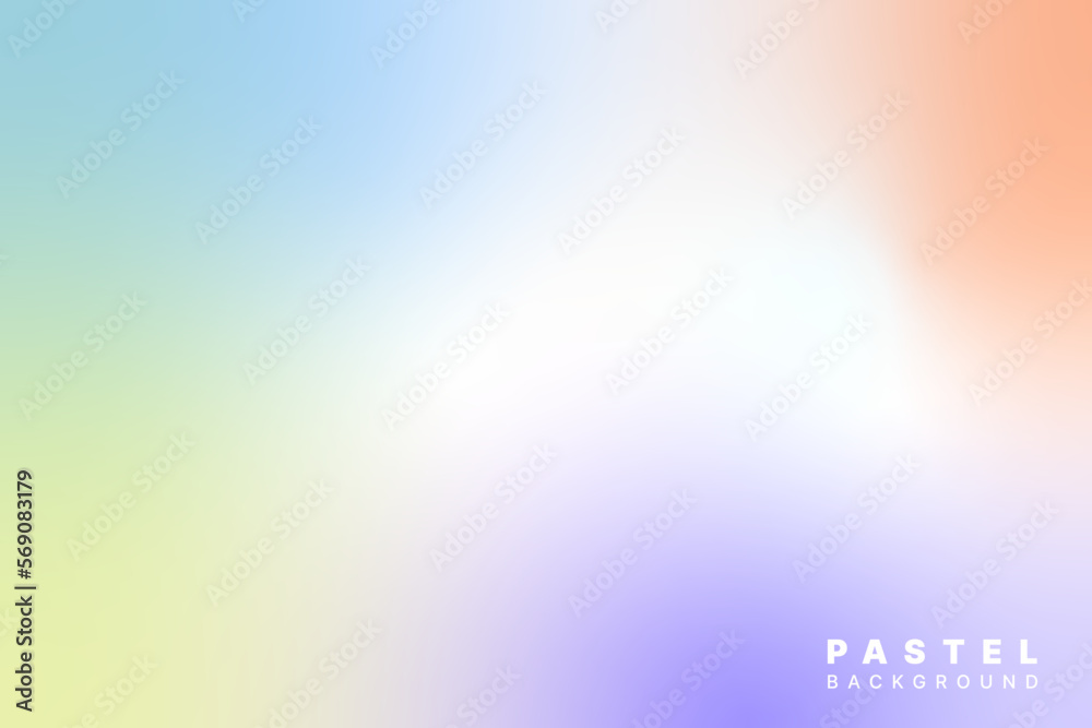 Elegant Pastel Color Gradient Background Design for Modern ...