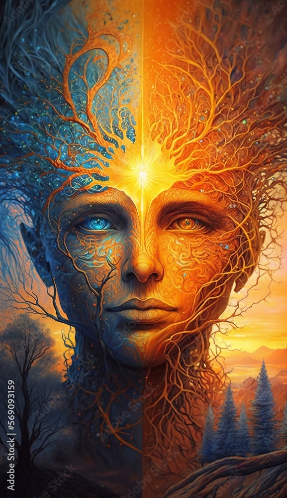 Nature Spiritual Mindfulness Consciousness Universe Psychedelic Trippy ...