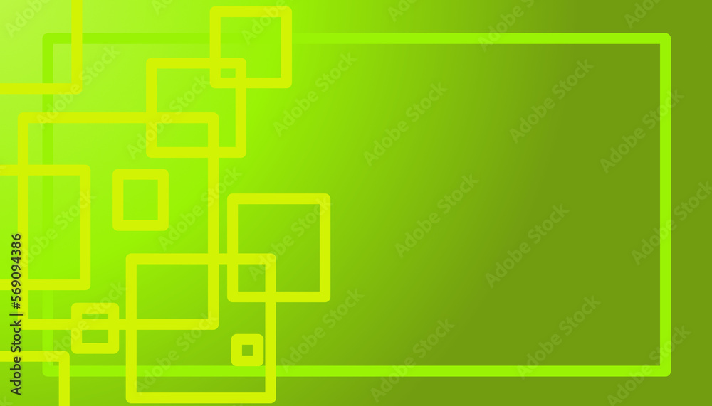 Green Checkered Border