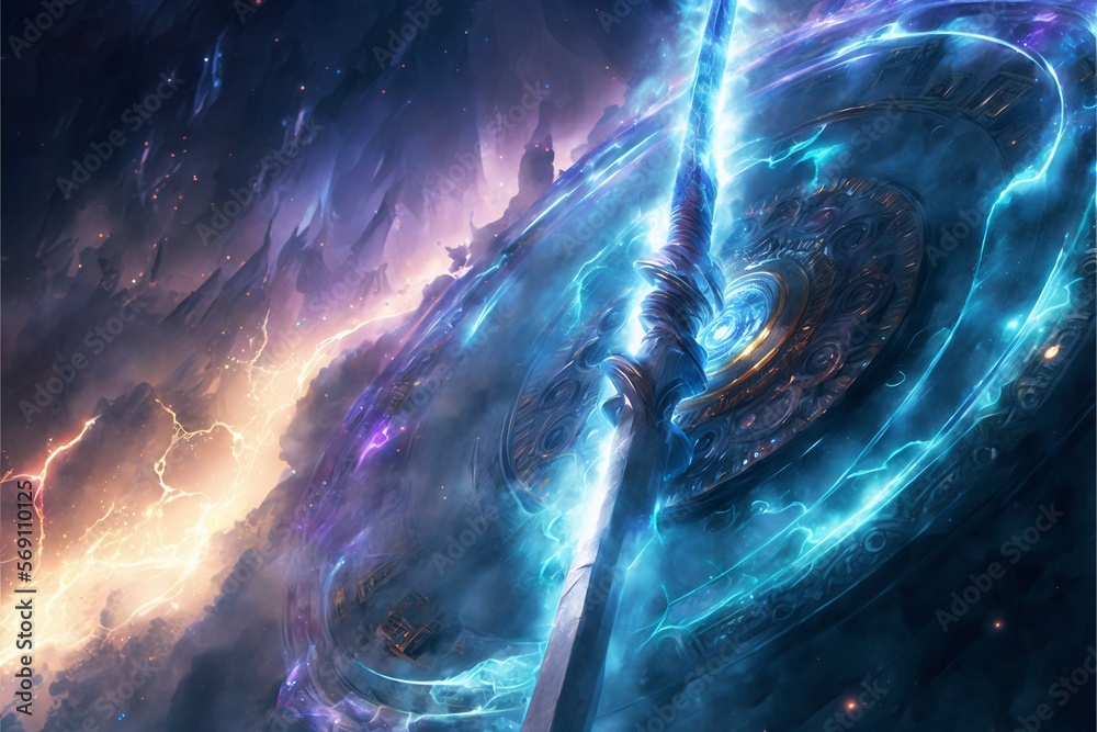 The Enchanted Armory: A Collection of Fantasy Weapons. Generative AI ...