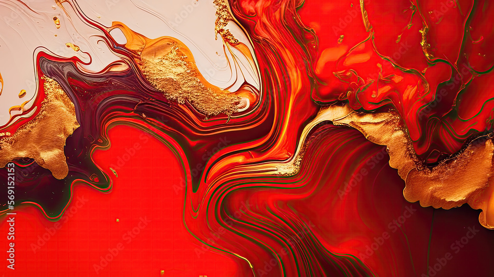 Natural Red and Gold marble texture for skin tile wallpaper luxurious ...