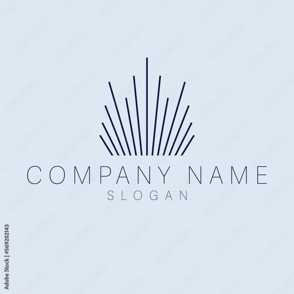 Crown logo graphic design template. Modern royal kinq queen abstract ...