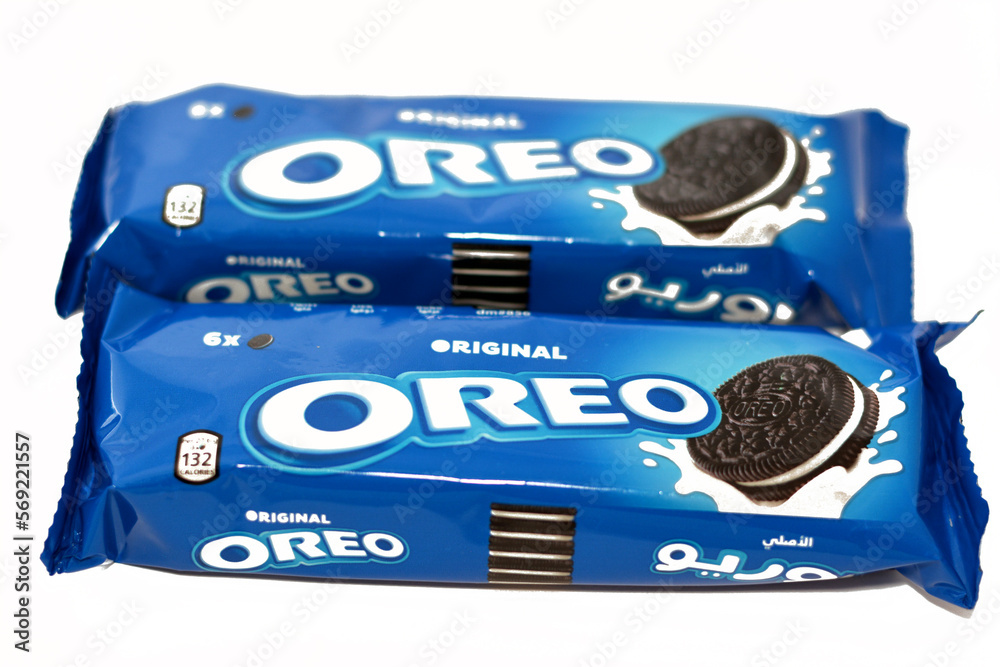 Cairo, Egypt, February 5 2023: Oreo original, a brand of sandwich ...