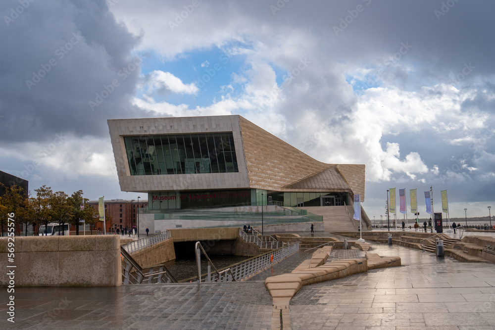 Museum of Liverpool. Striking modern building, with interactive ...