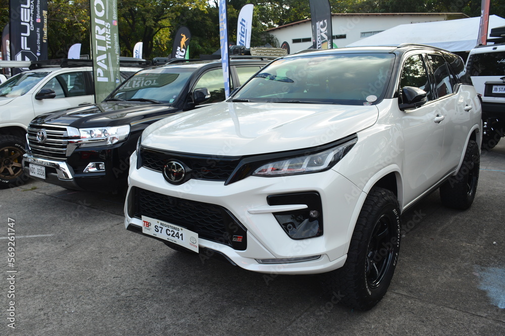 Toyota fortuner gazoo racing at bumper to bumper car show in Pasay ...