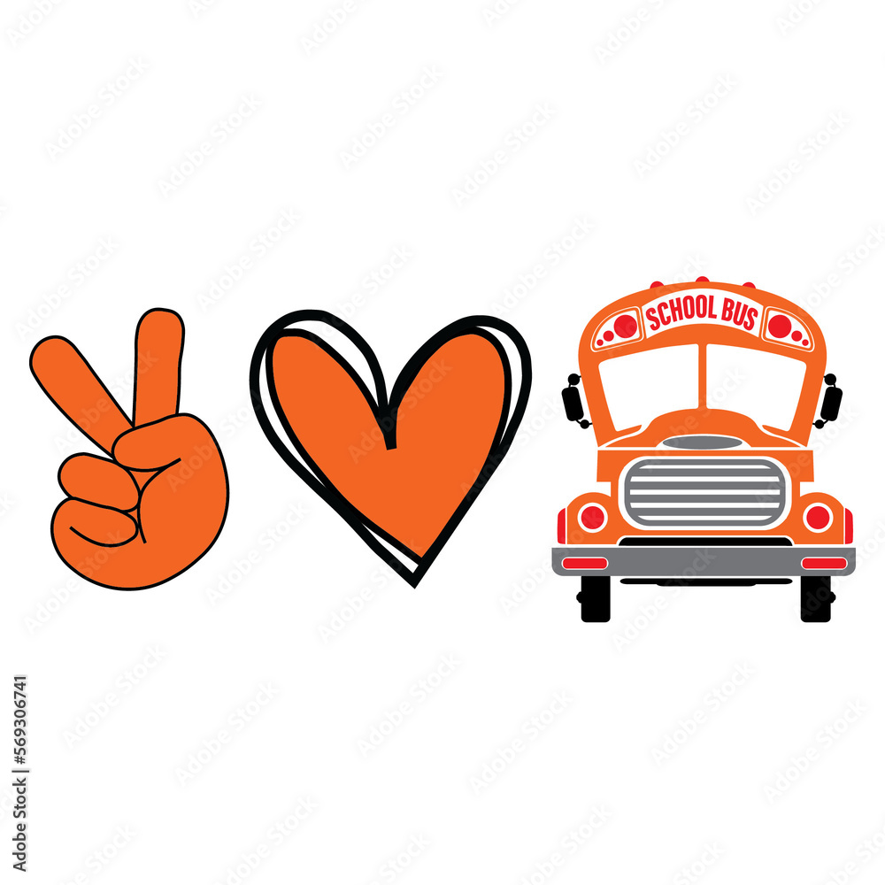 school bus svg, school svg, back to school svg, monogram svg, school ...
