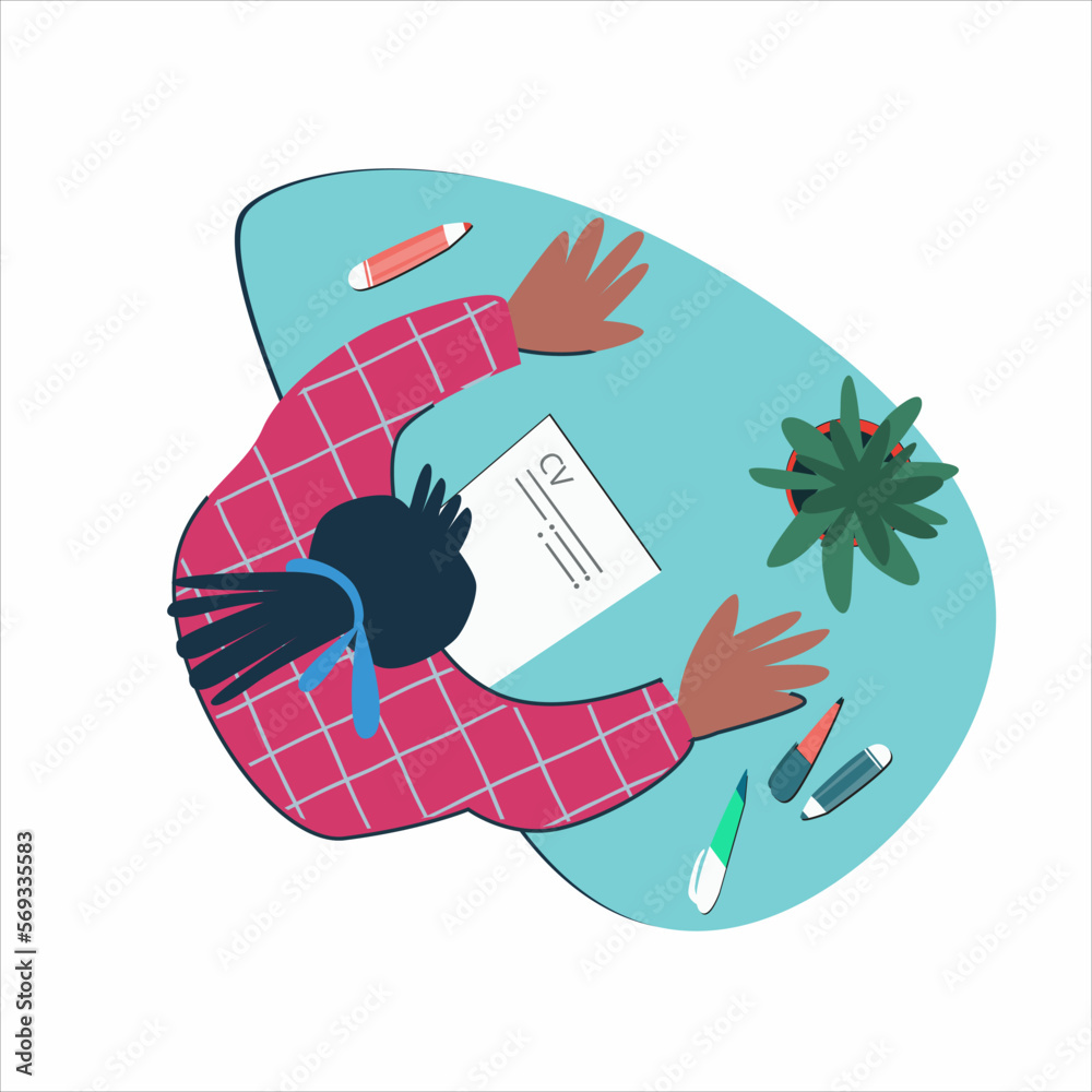 Remote work, social networking, cv, exam preparation, homework. Man ...