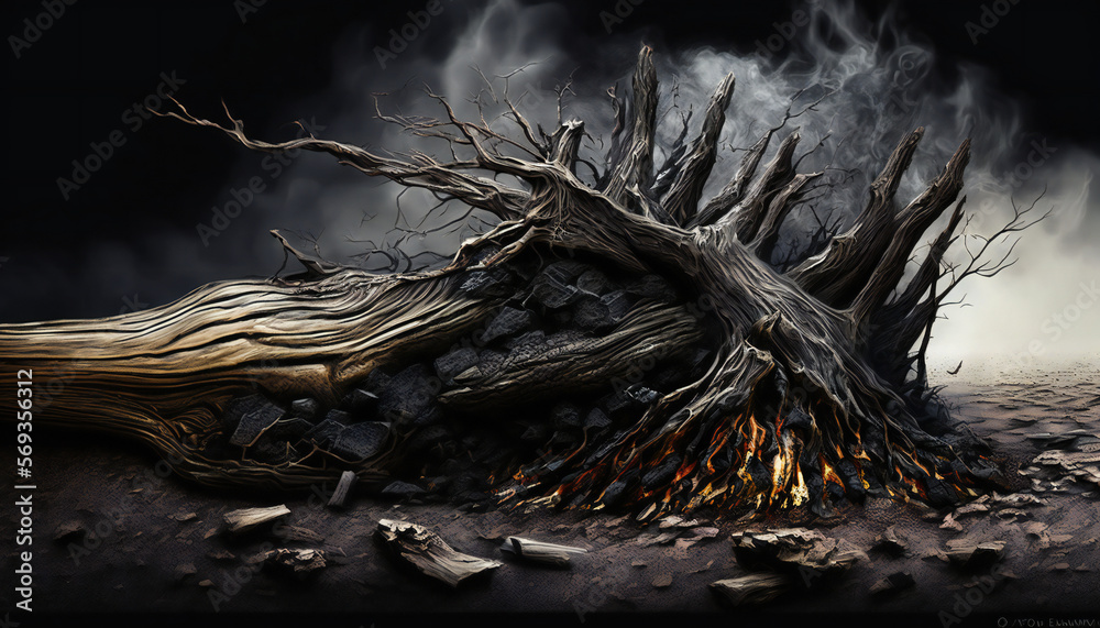 Globe Illustrates the Urgent Global Environmental Crisis on Earth ...