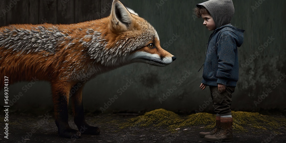 Fox as imaginary friend, concept of Imaginary Companions and ...