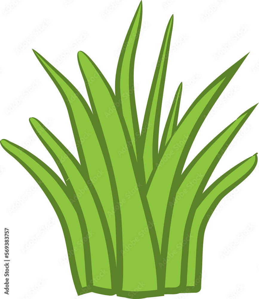 Grass png graphic clipart design Stock Illustration | Adobe Stock