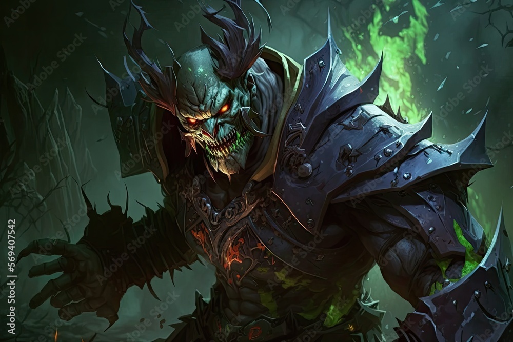 A powerful demon, who can control the battlefield with his abilities to ...