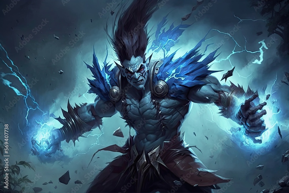 A powerful elemental hero, who can fly over terrain and damage enemy ...