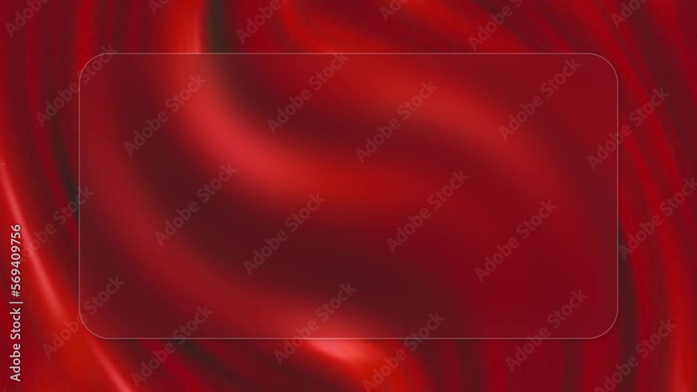 Abstract Red gradient animation for background or quotes. Moving ...