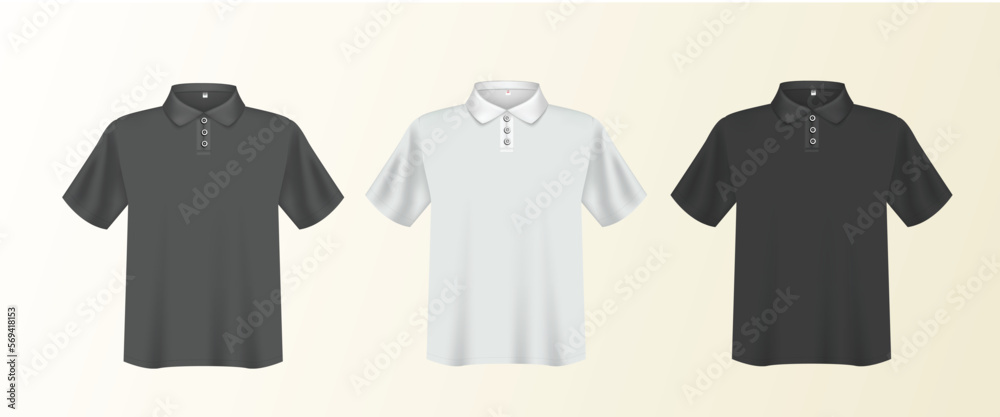 Polo Shirt Vector Stock Vector | Adobe Stock