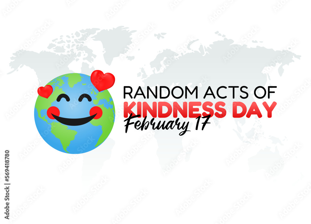 vector graphic of random acts of kindness day good for random acts of ...