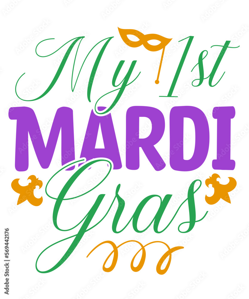 Mardi Gras SVG Bundle, Fat Tuesday Svg, Carnival Svg, Funny Mardi Gras ...