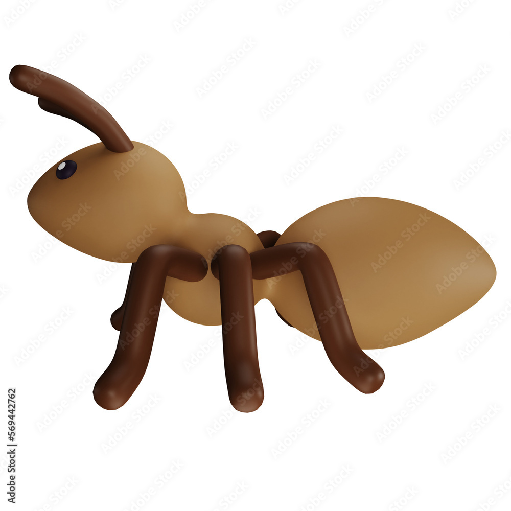 The Mighty Ant: A 3D Tribute to Nature's Hardworking Heroes, The ...
