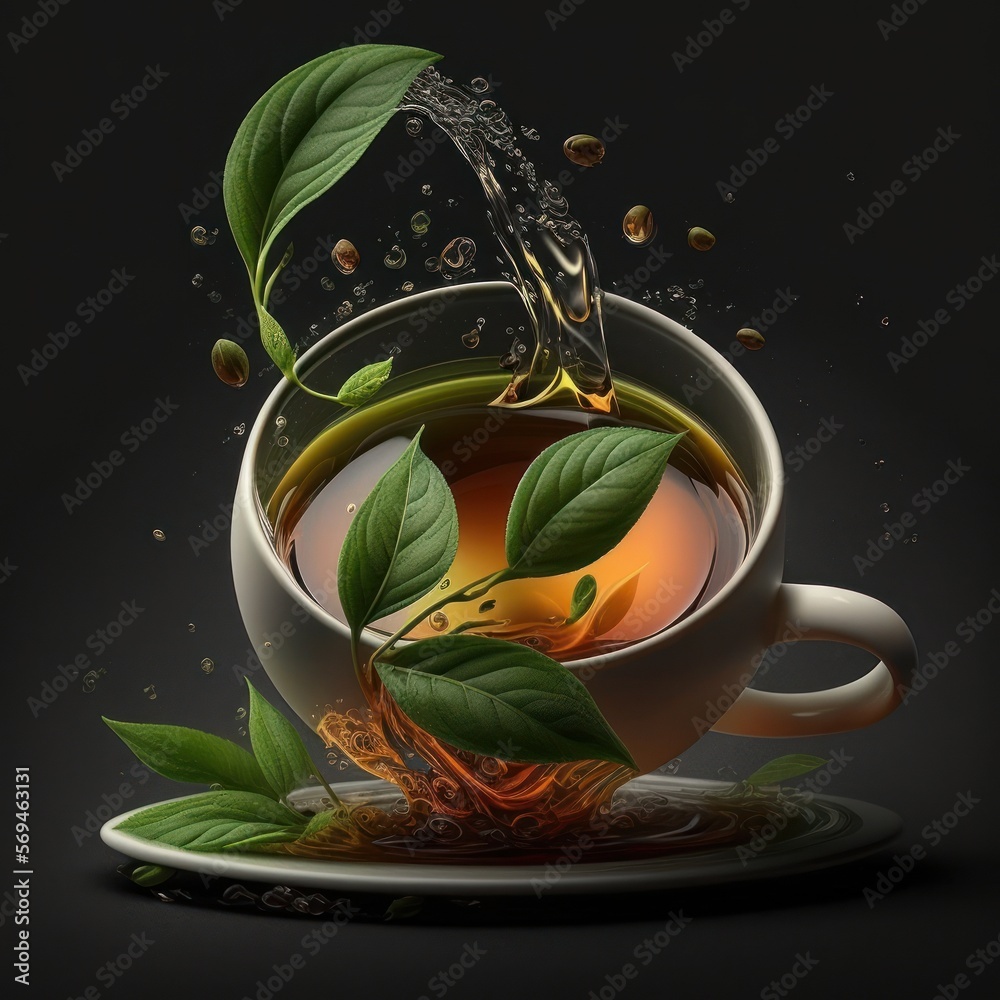 Tea is an aromatic beverage prepared by pouring hot or boiling water ...